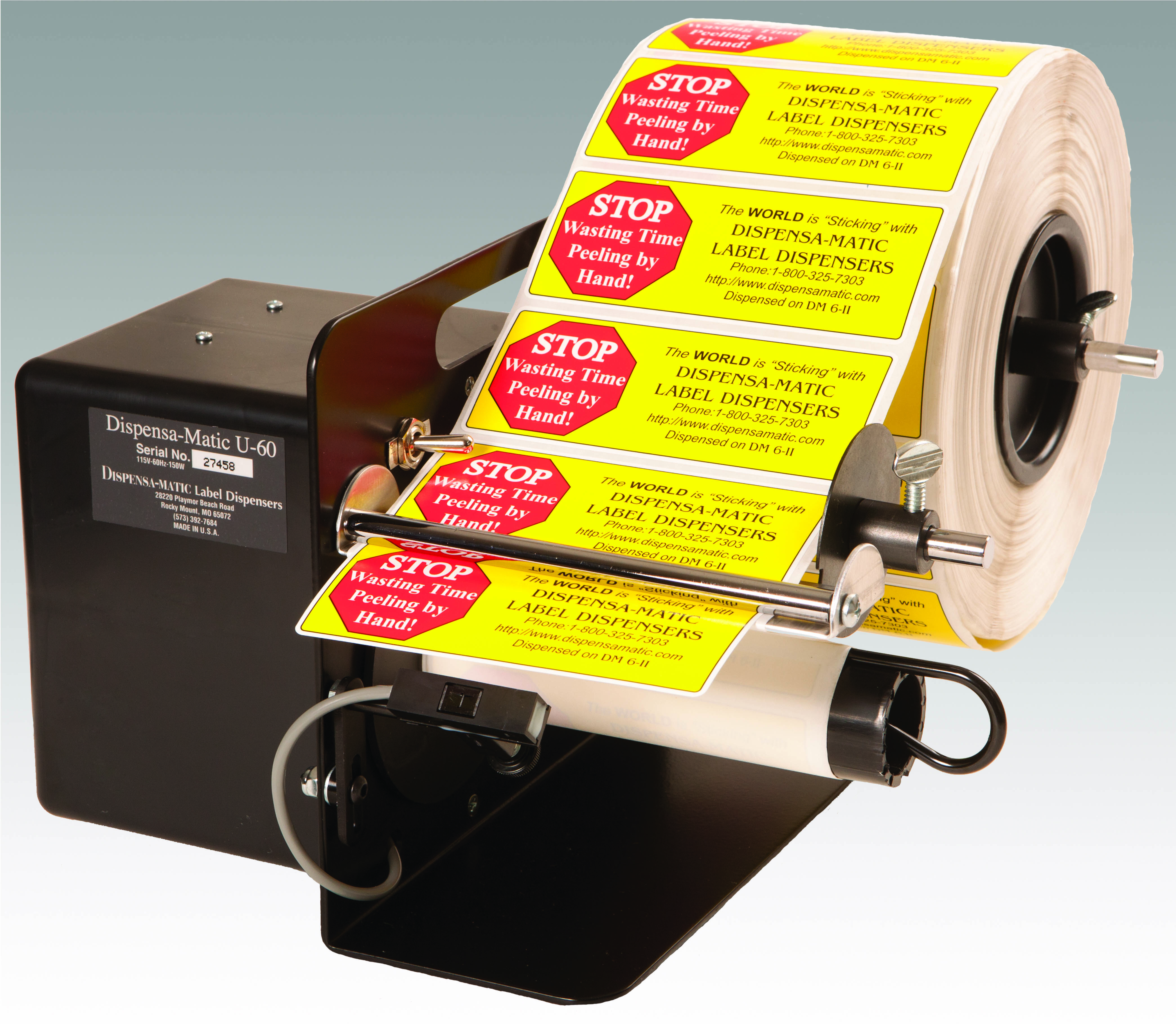 Label dispenser | Accessories | DMS Marking coding